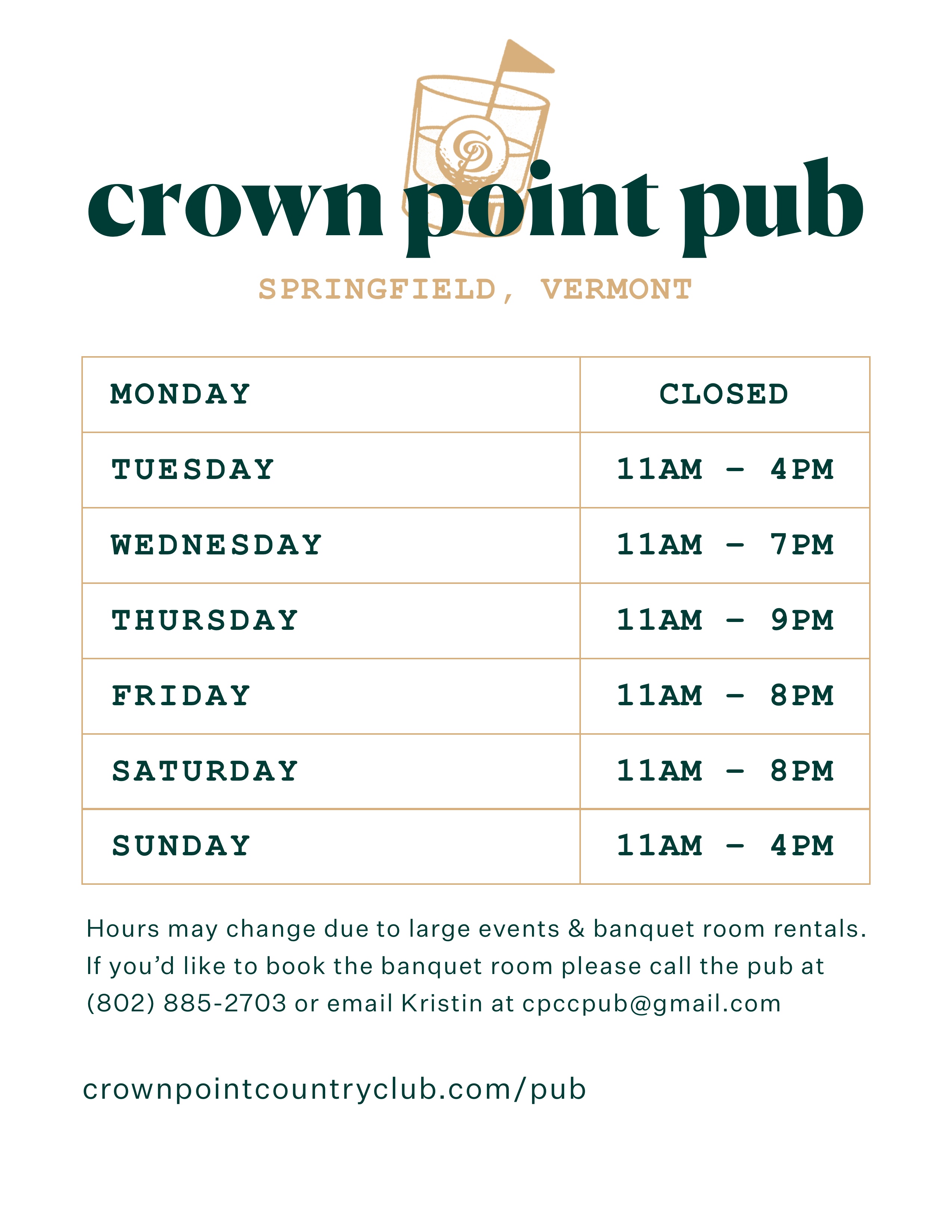 Pub - Crown Point Country Club